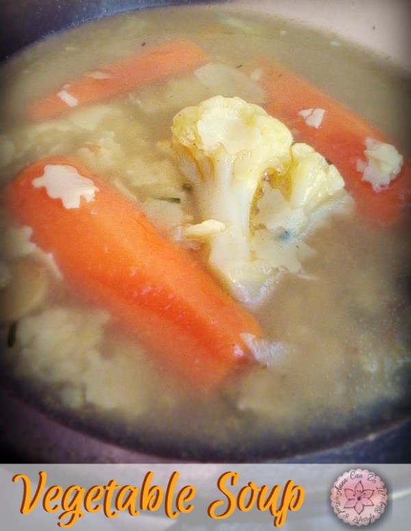 Vegetable soup - Anna Can Do It