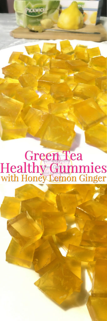 Green Tea Healthy Gummies with Honey Lemon Ginger - Anna Can Do It